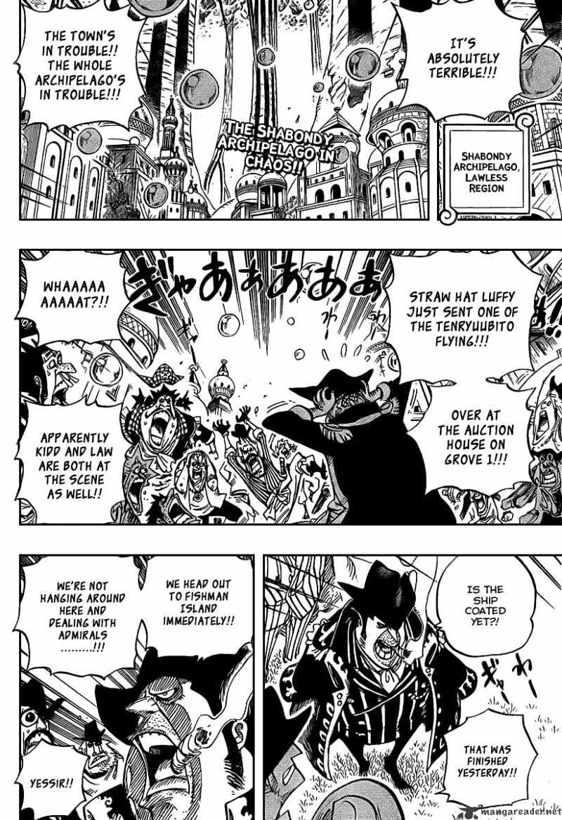 Read One Piece - Chapter 504 : Pirate Front Line On The Move!! | MangaBuddy